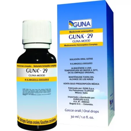 Guna 29 Mood Guna Medicamento Homeopático - Envío a toda Colombia